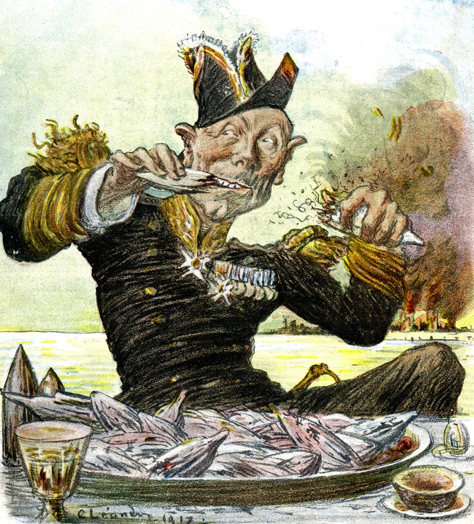 John Jellicoe von Charles Leandre: hochwertiger Kunstdruck