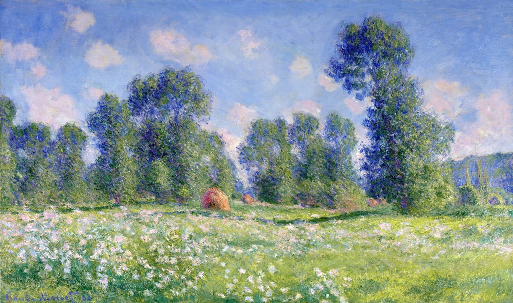 Effect of Spring, Giverny, 1890 by Claude Monet (#259730)