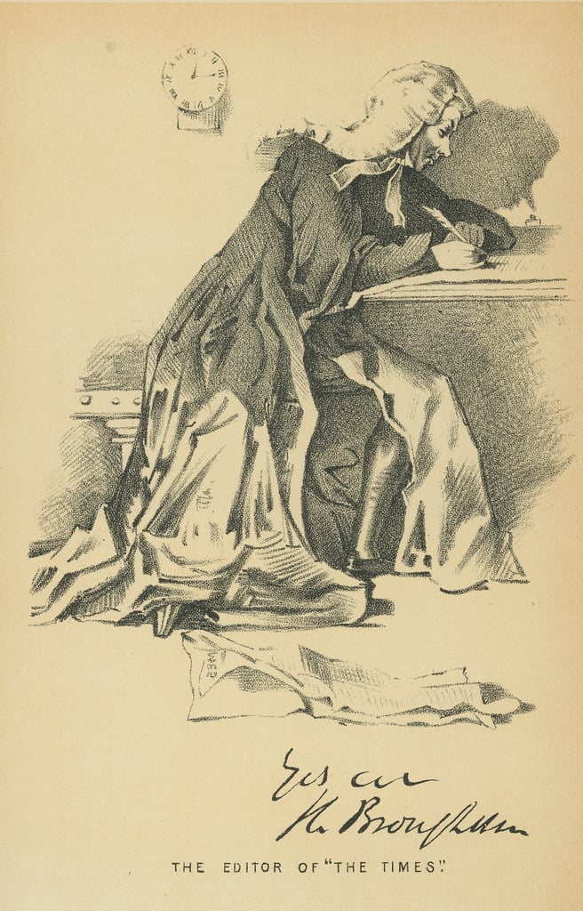 Der Herr Brougham und Vaux von Daniel Maclise: Kunstdruck