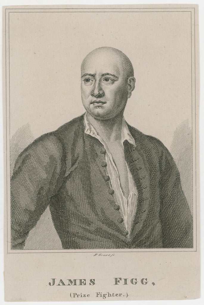 James Figg, Preiskämpfer von English School: Kunstdruck