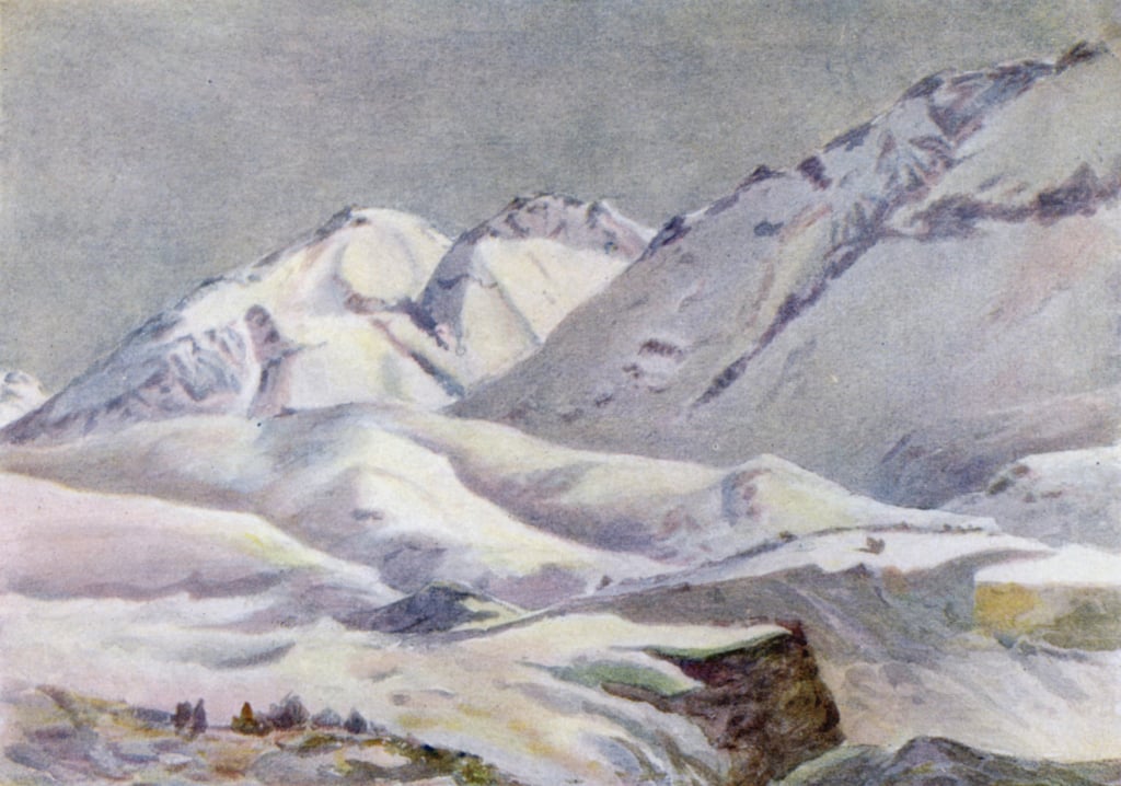 Sierra Navarro, vom Hotel Puente del Inca