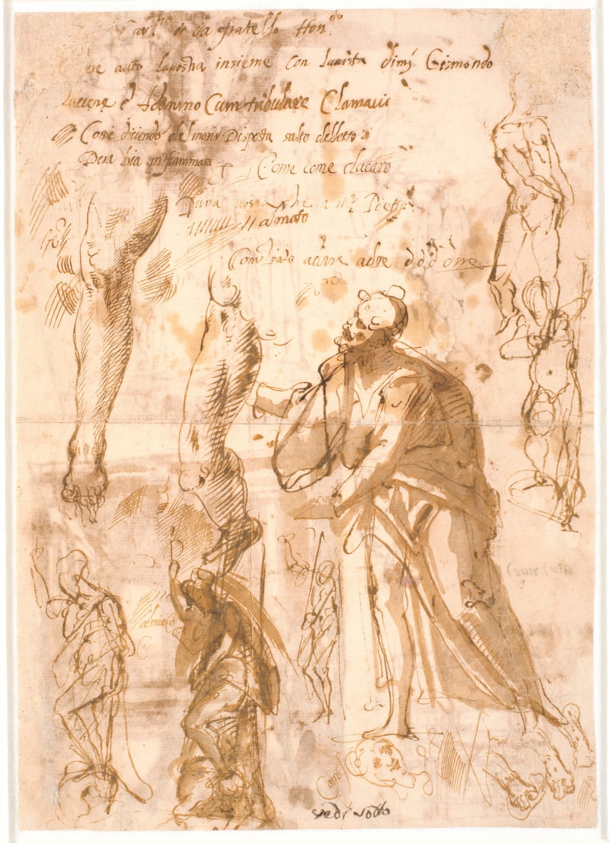 Das Martyrium des Heiligen Sebastian von Frantz Cleyn