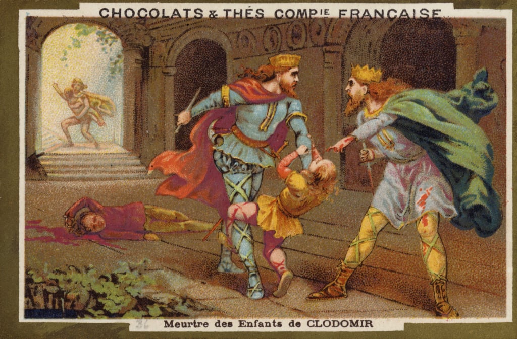 Mord an den Kindern von Chlodomer von French School