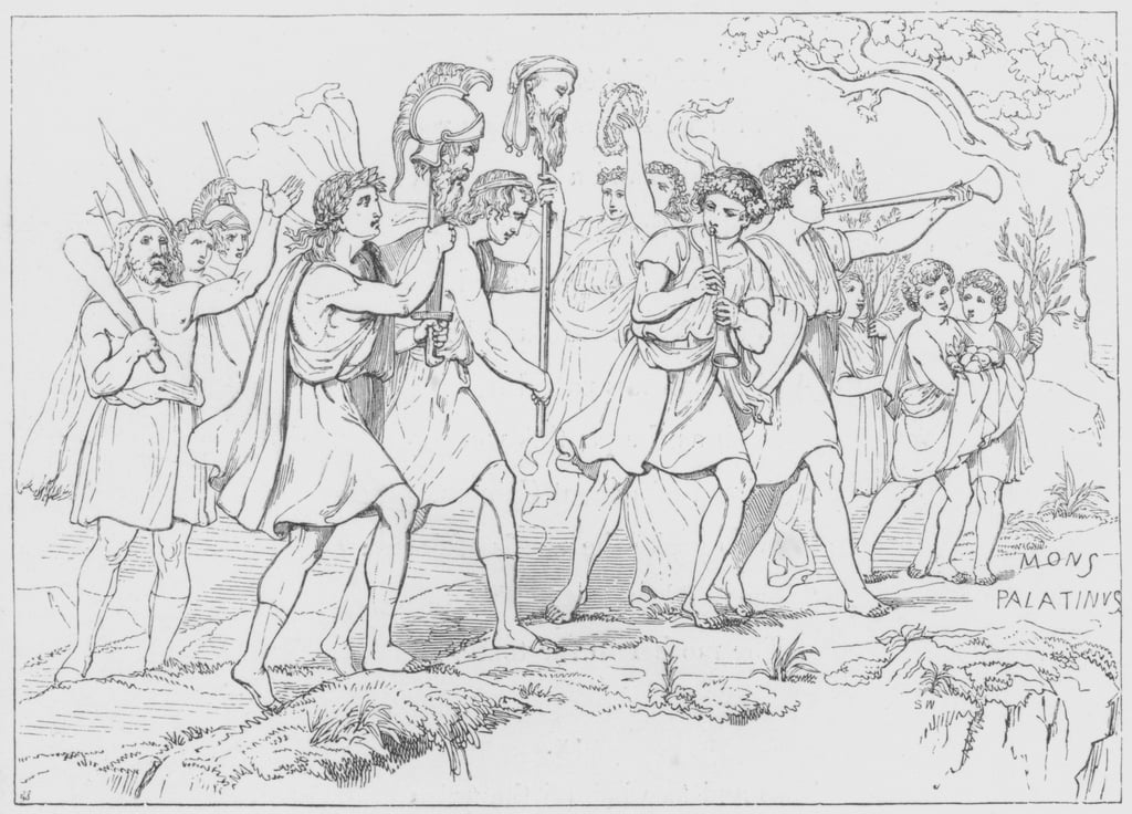 König Amulius von George Junior Scharf: Kunstdruck kaufen