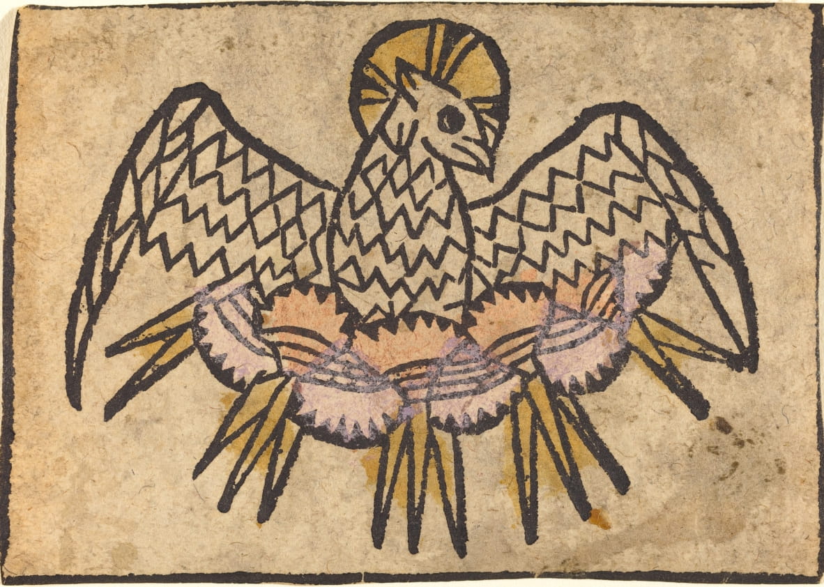 Der Heilige Geist von German 15th Century: Kunstdruck