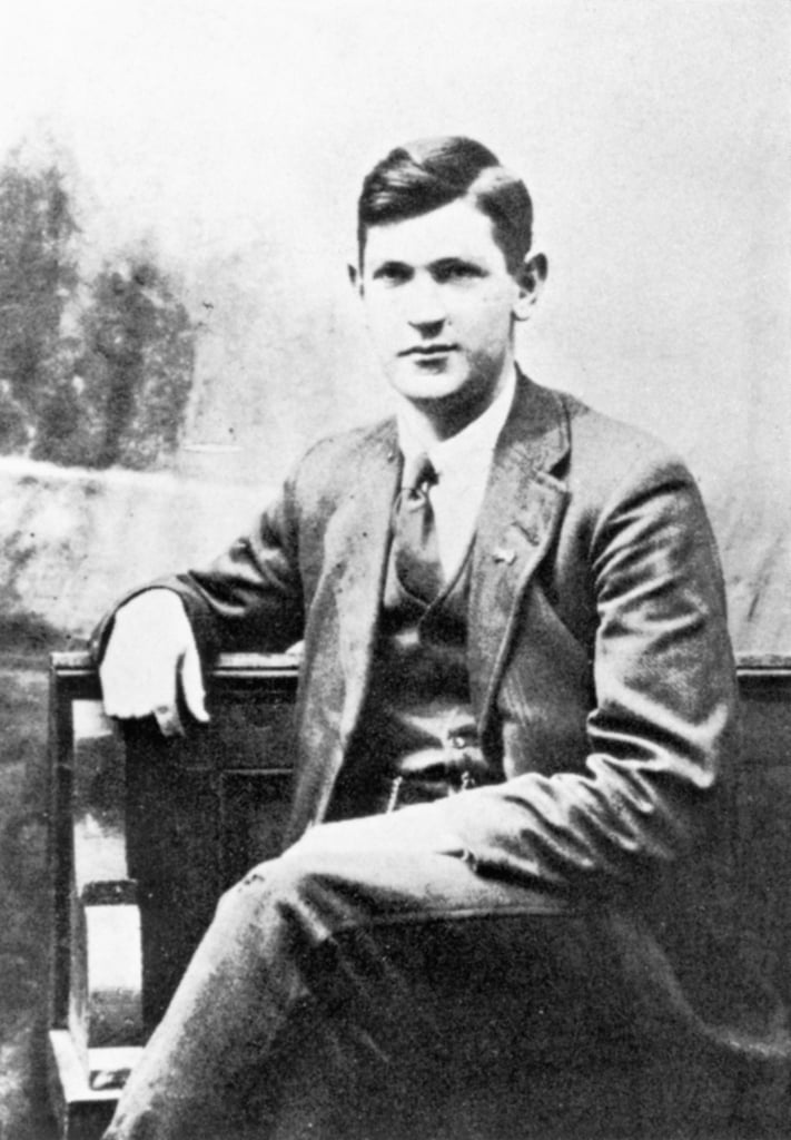 Michael Collins (1890-1922) als junger Mann