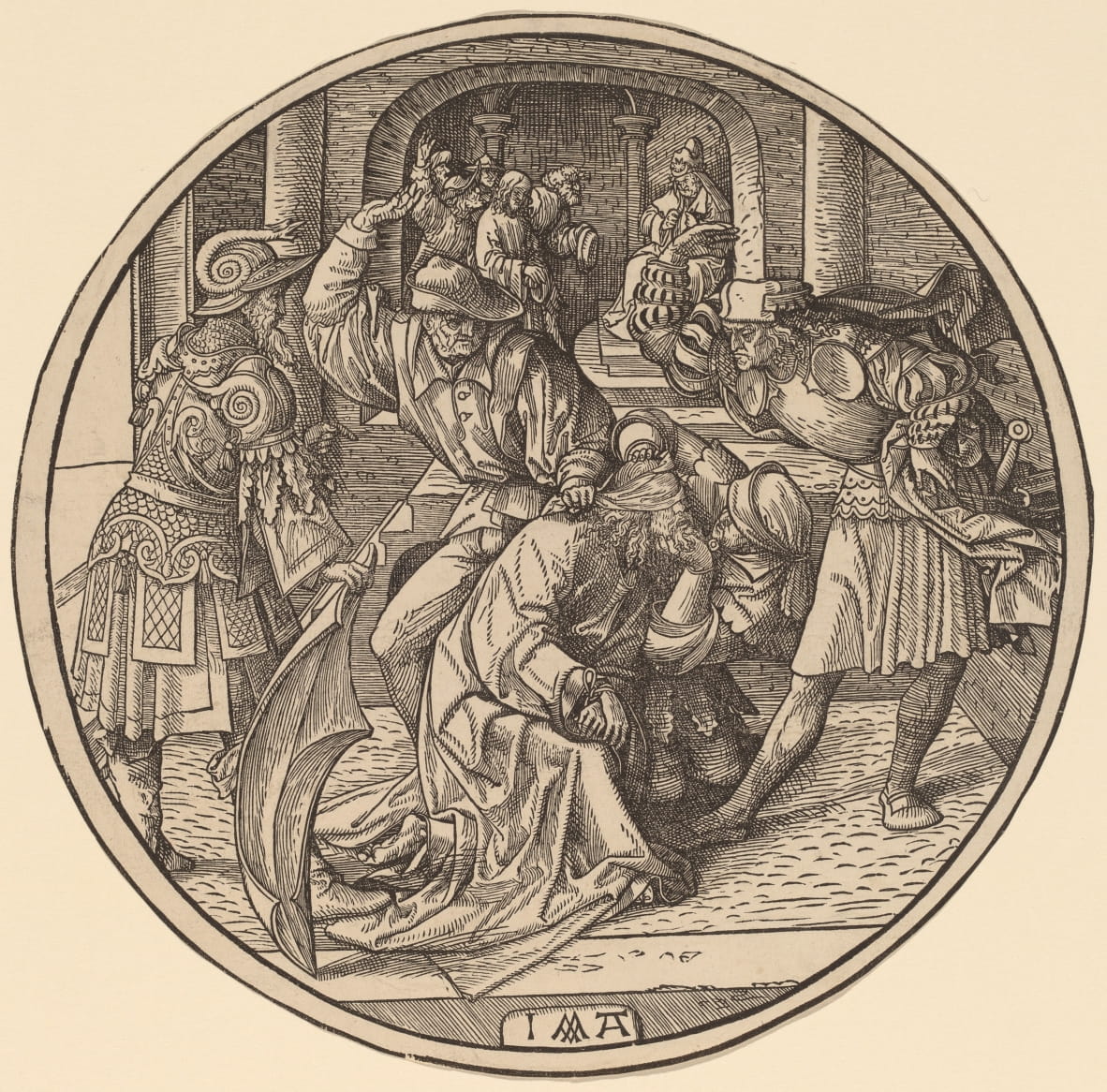 Die Verspottung von Christus und Christus vor Kaiphas... (#1250883)