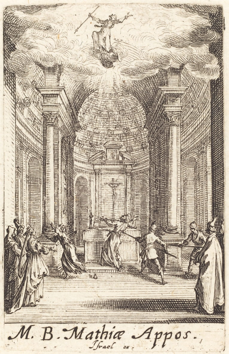 Das Martyrium des Heiligen Matthias von Jacques Callot