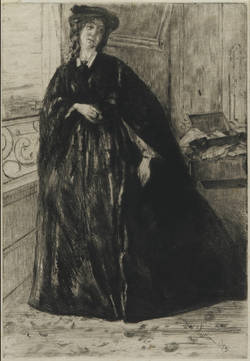 Finette von James Abbott McNeill Whistler: Kunstdruck
