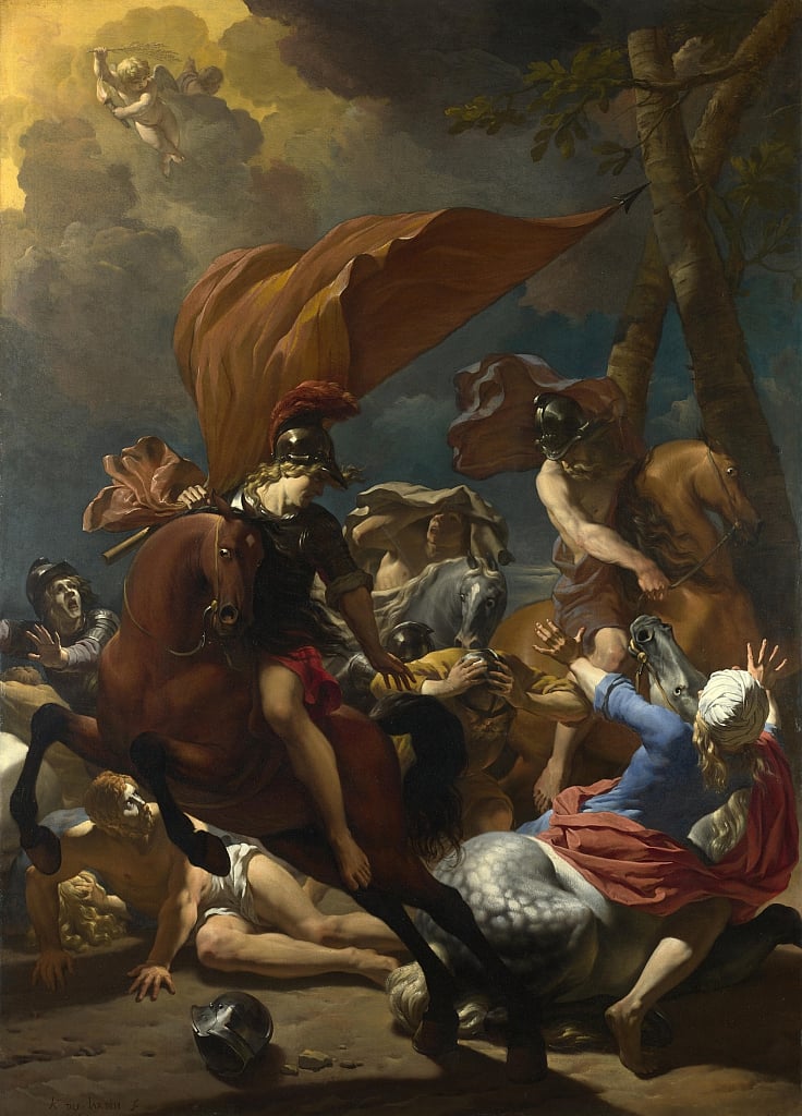 Die Bekehrung des Heiligen Paulus, 1662 von Karel Dujardin
