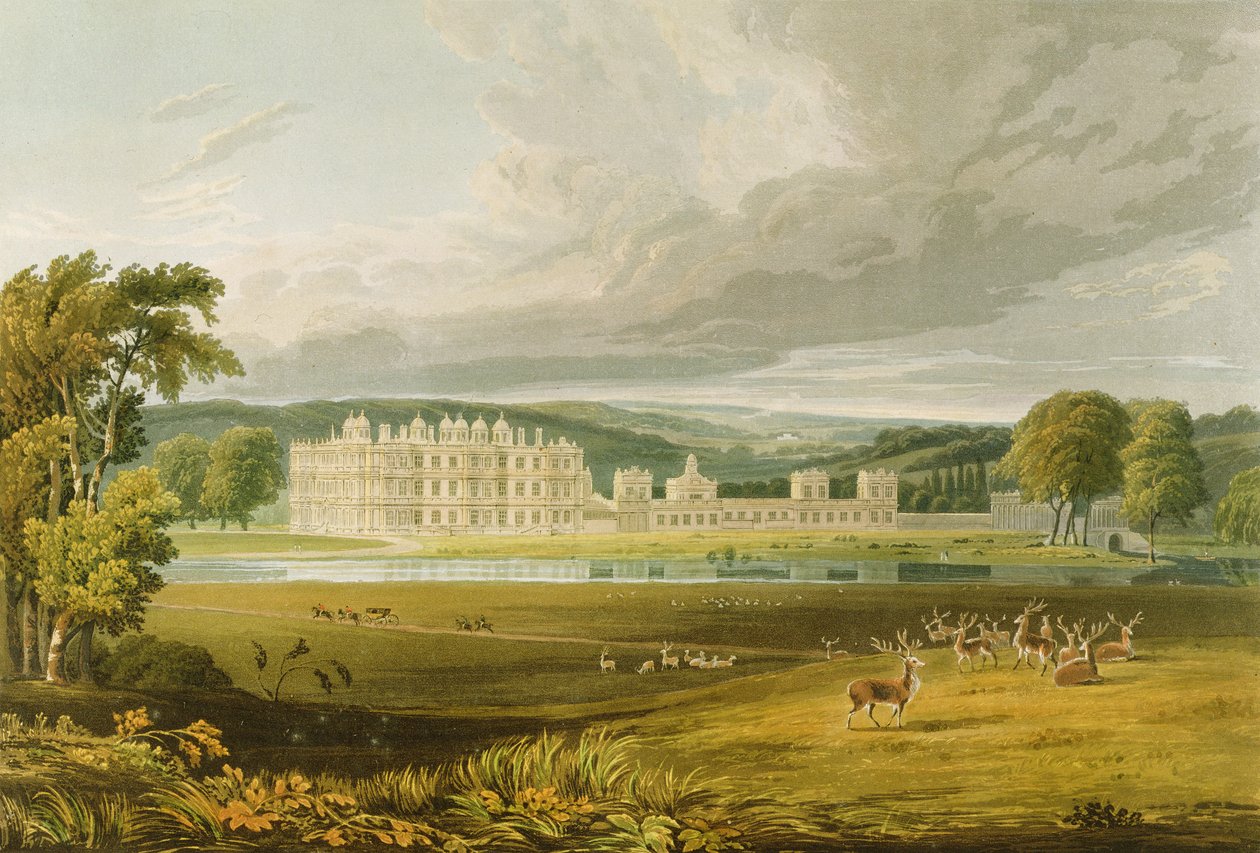 Longleat, Wiltshire, der Sitz des Marquis von Bath