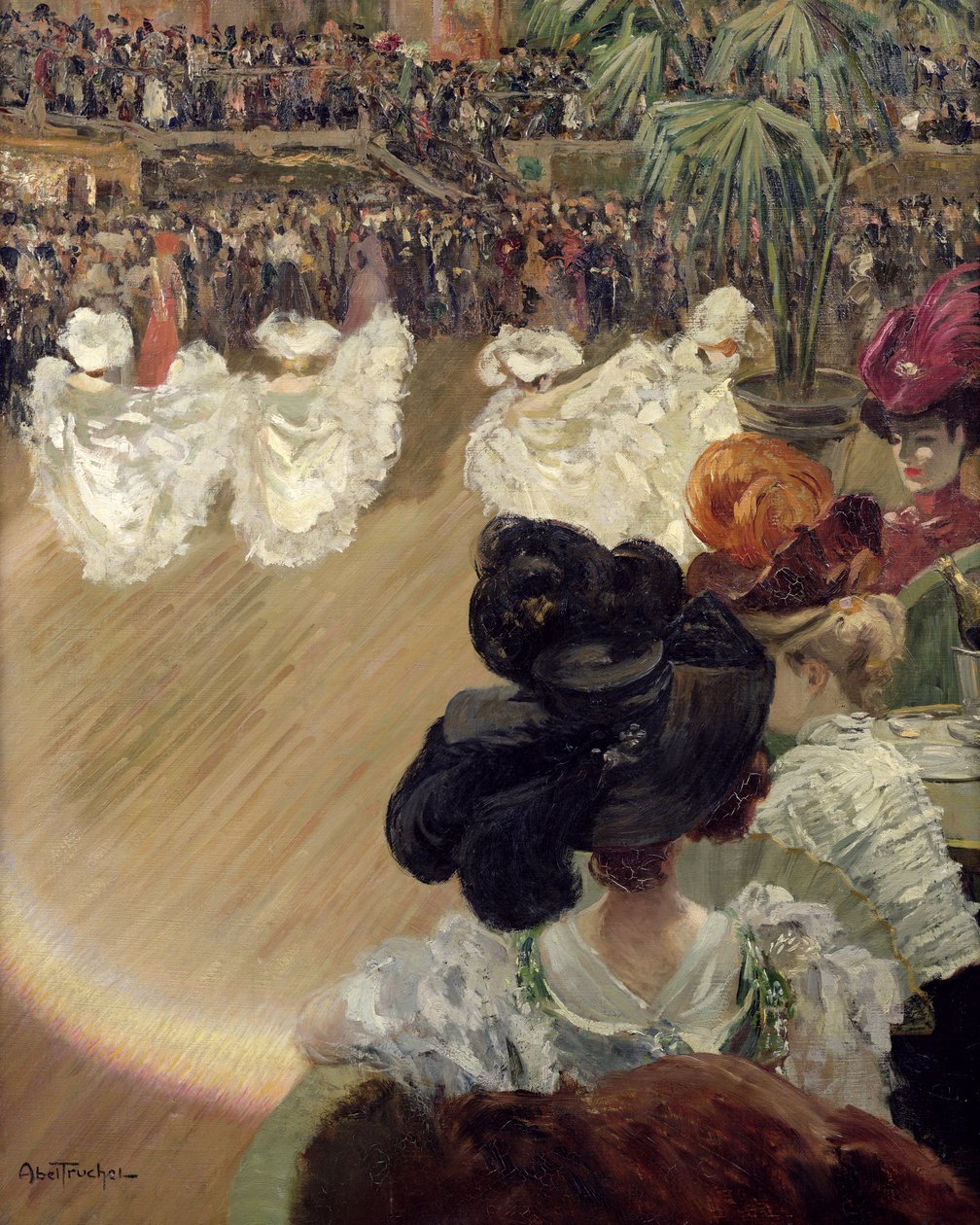 Quadrille im Bal Tabarin von Abel Truchet: Kunstdruck kaufen