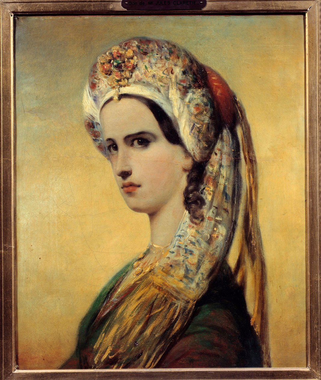 Porträt von Elisabeth Felix genannt Mademoiselle Rachel (1821-1858 ...