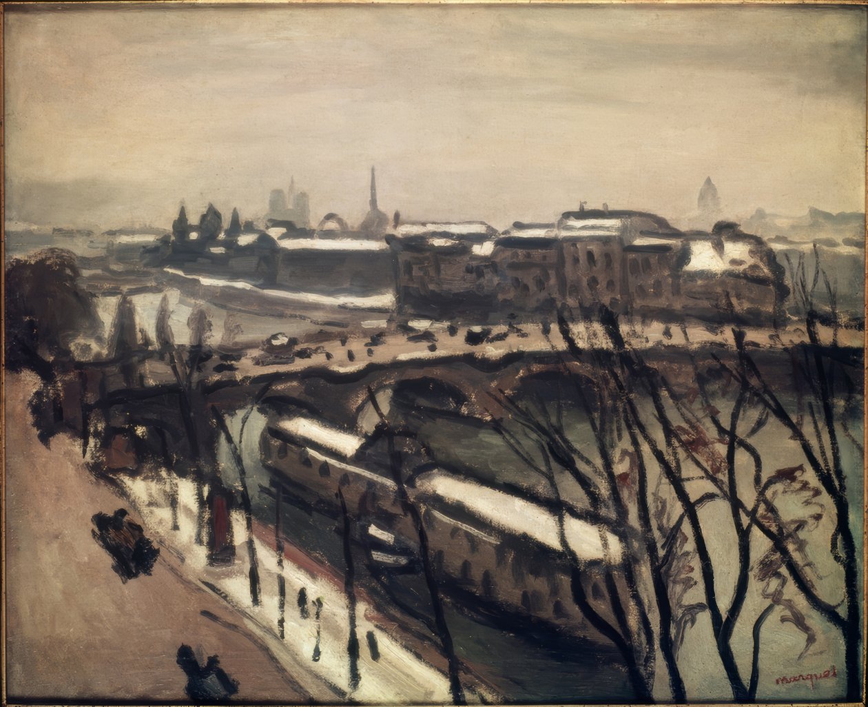 Die Kais der Seine von Albert Marquet: Kunstdruck kaufen