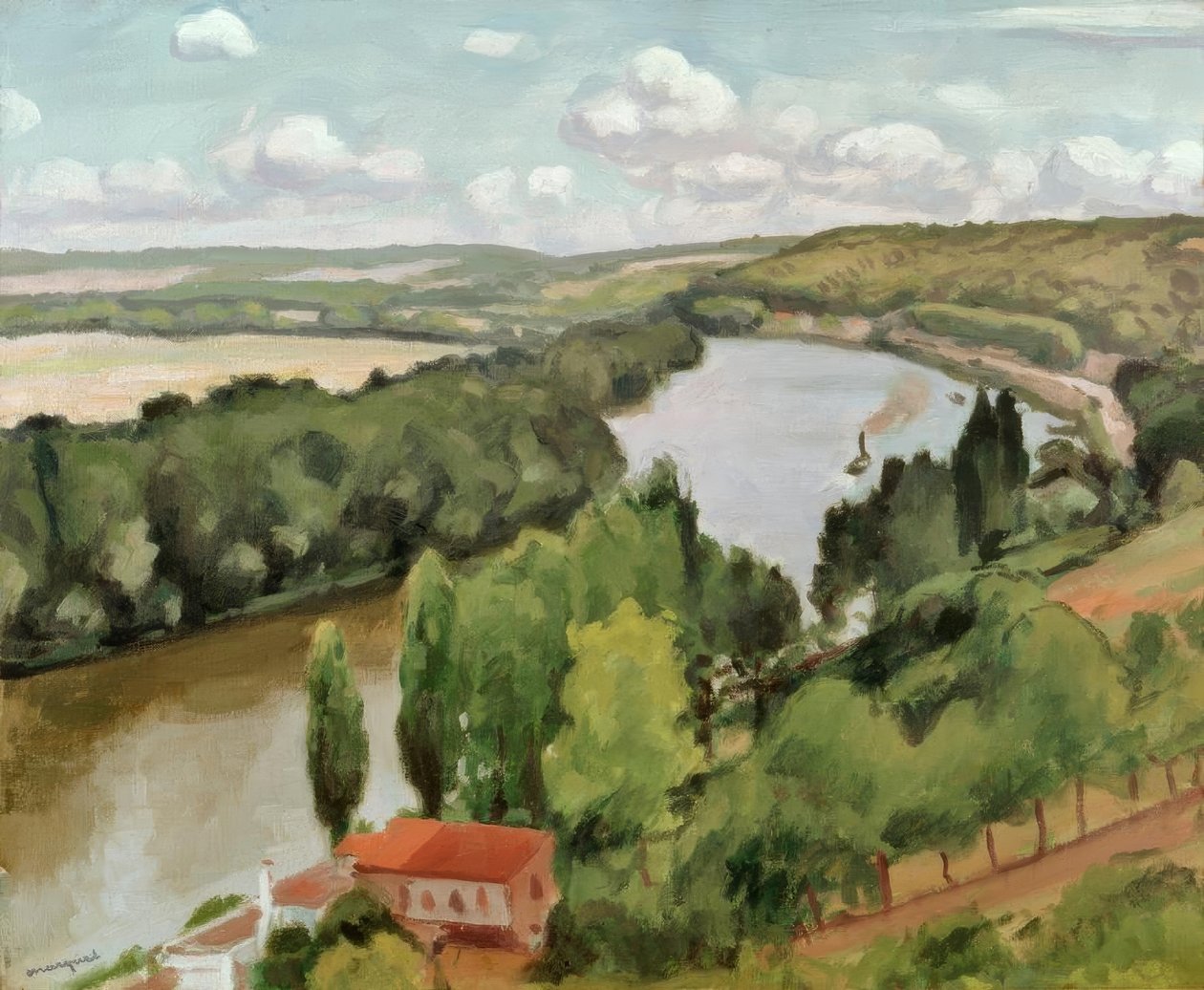 Paysage von Albert Marquet: Kunstdruck in Museumsqualität