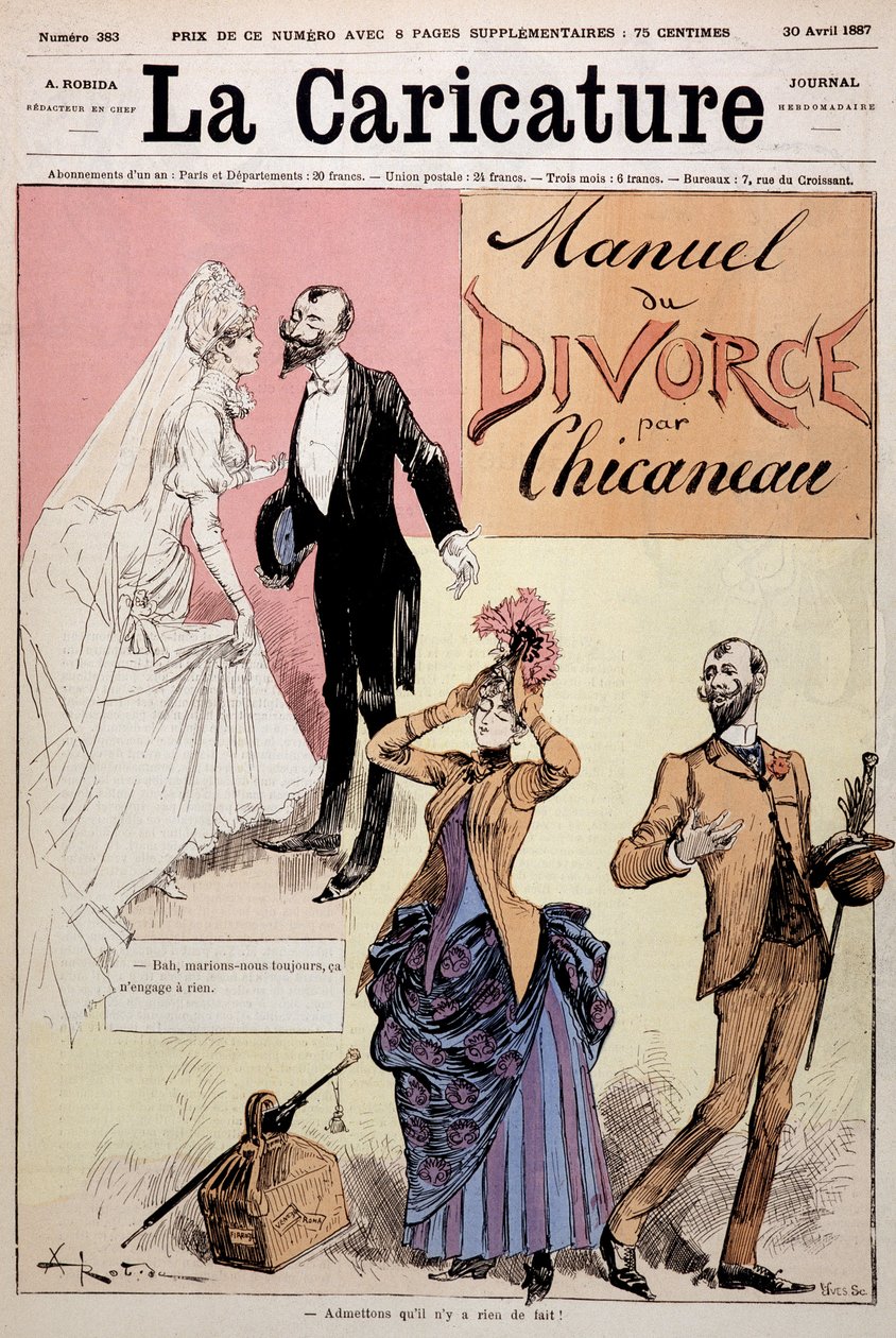 Ehepaar heiratet und lässt sich dann scheiden, „Das Scheidungsmanual ...