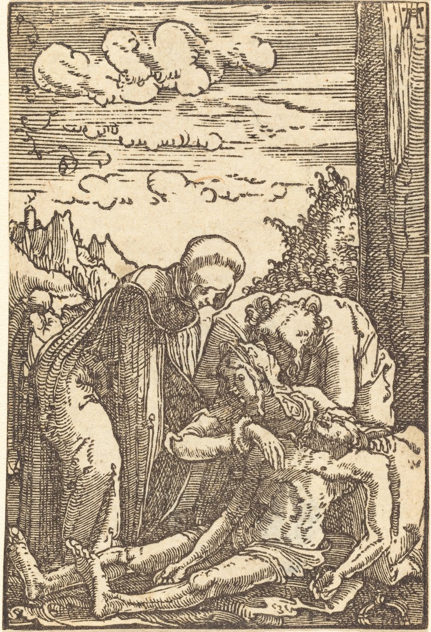 Die Beweinung Christi von Albrecht Altdorfer: Kunstdruck