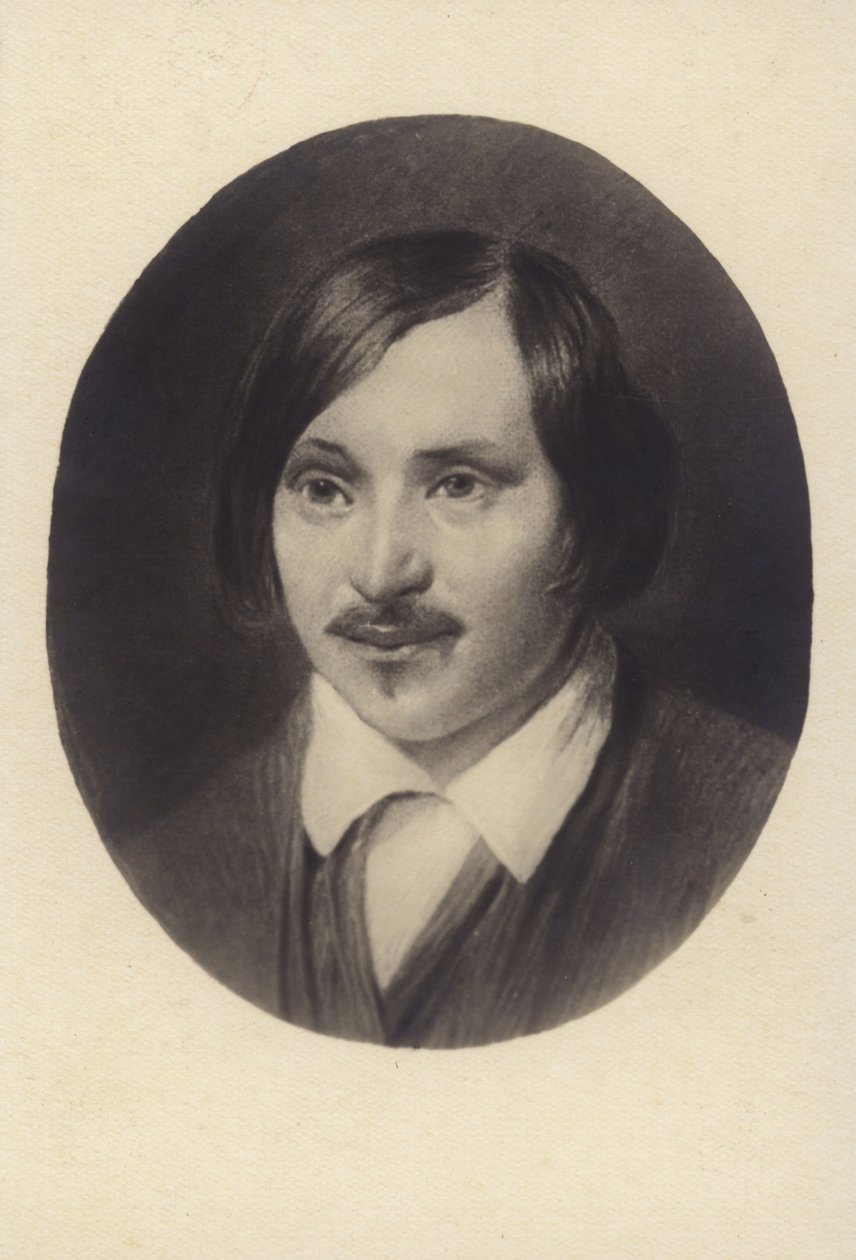 Nikolai Gogol, russischer Romanautor, Dramatiker und ...