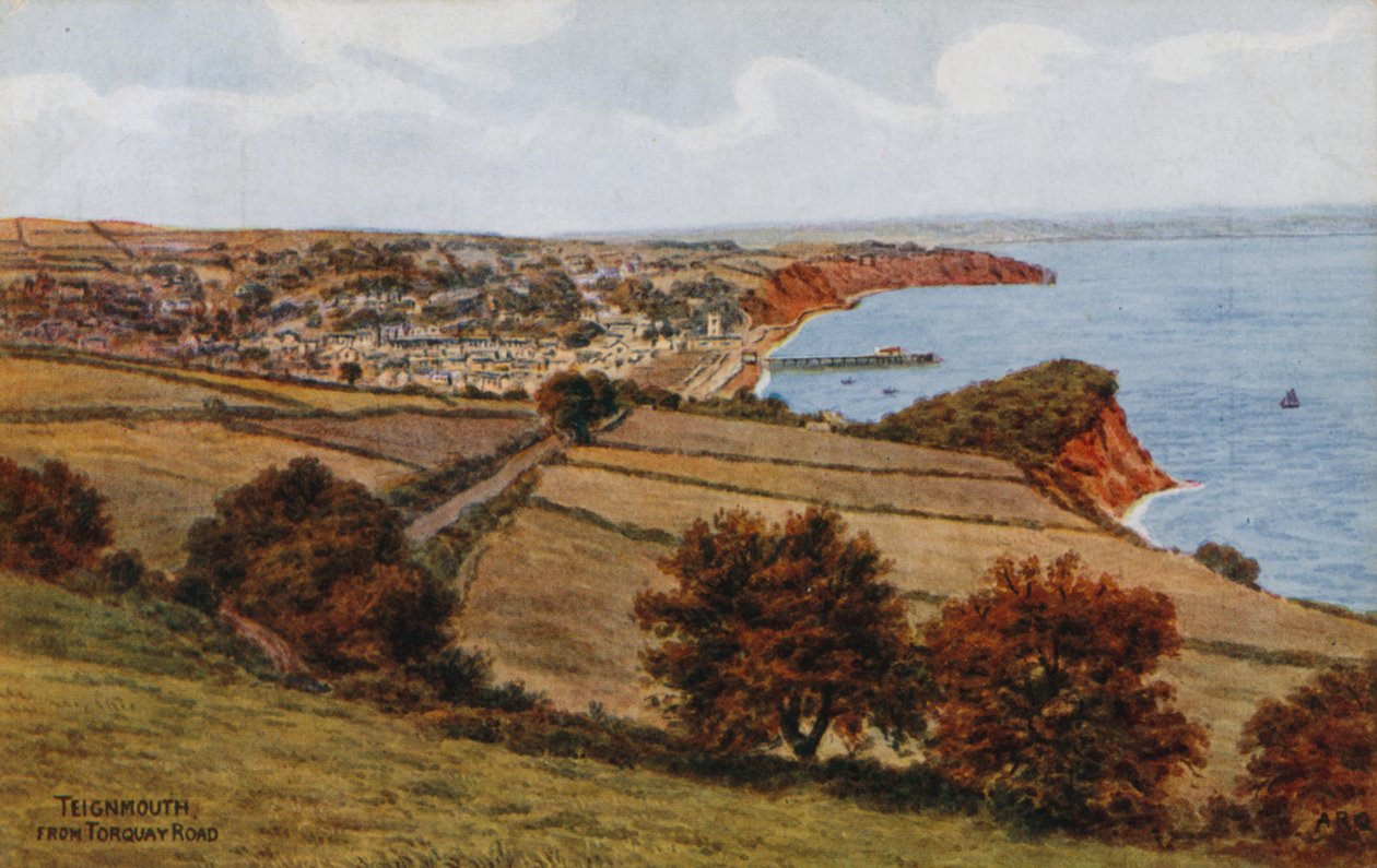 Teignmouth von der Torquay Road von Alfred Robert Quinton