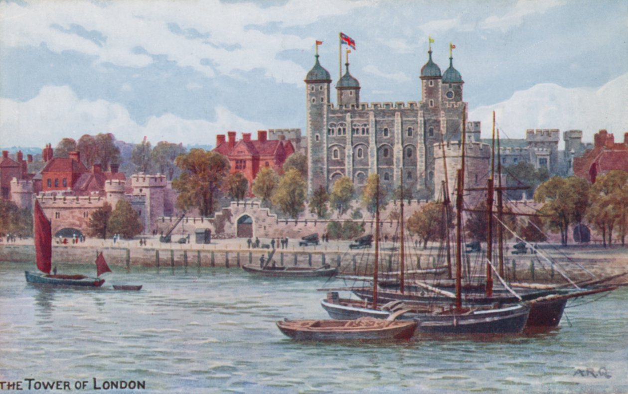 Der Tower von London von Alfred Robert Quinton: Kunstdruck