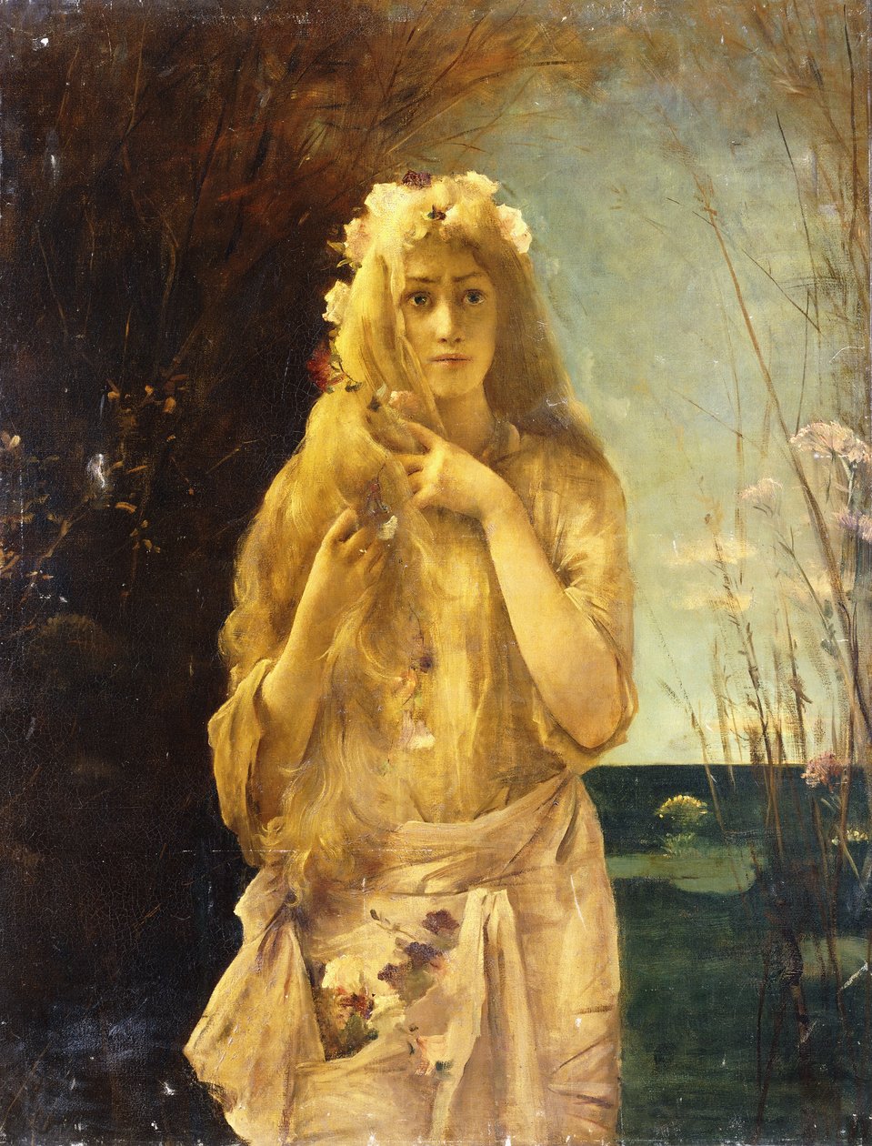 Ophelia von Alfred Emile Stevens: hochwertiger Kunstdruck