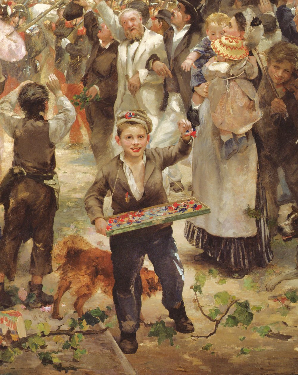 Der 14. Juli 1880, 1882 von Alfred Roll: Kunstdruck kaufen