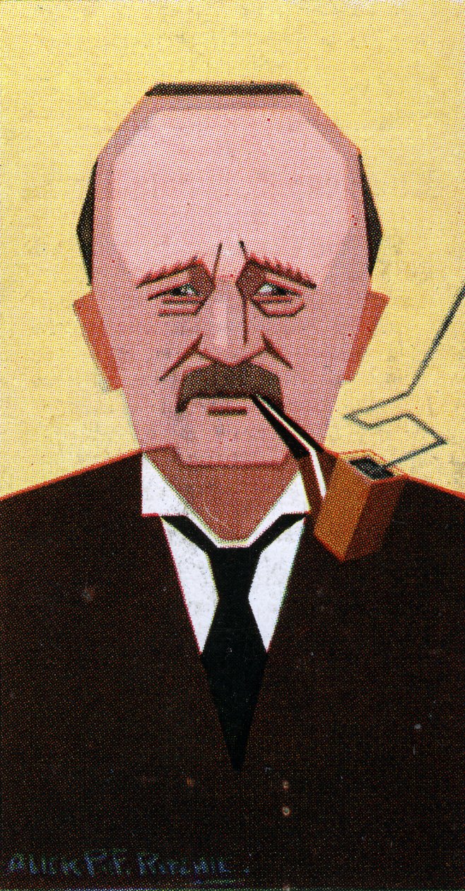 J.M. Barrie, 1926 von Alick P. F. Ritchie: Kunstdruck kaufen