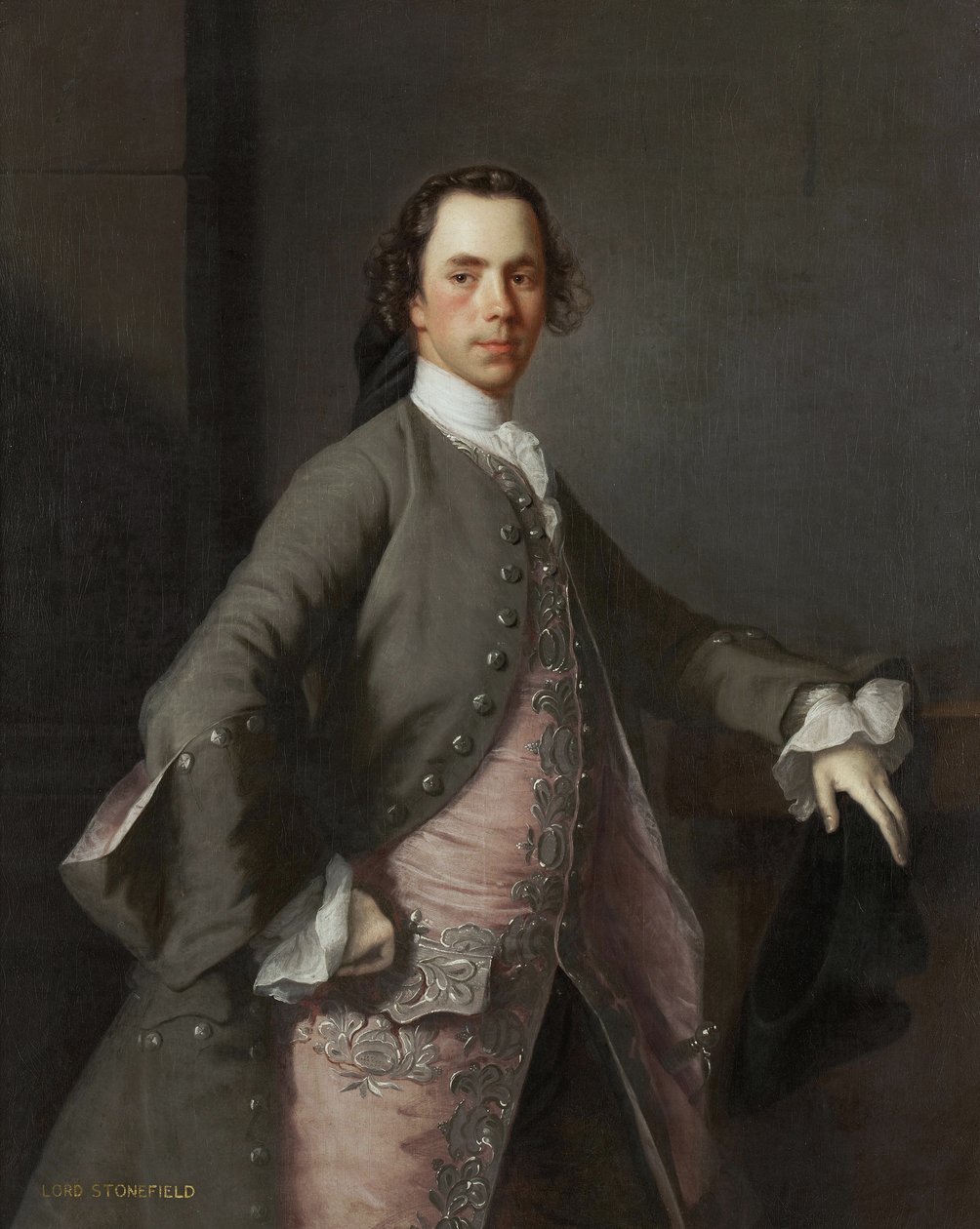 Porträt von John Campbell von Allan Ramsay: Kunstdruck