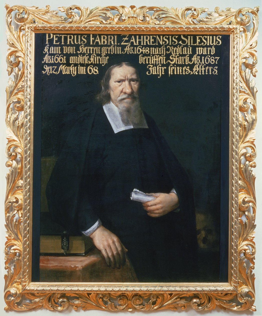 Porträt von Petrus Fabri von Andrzej Stech: Kunstdruck