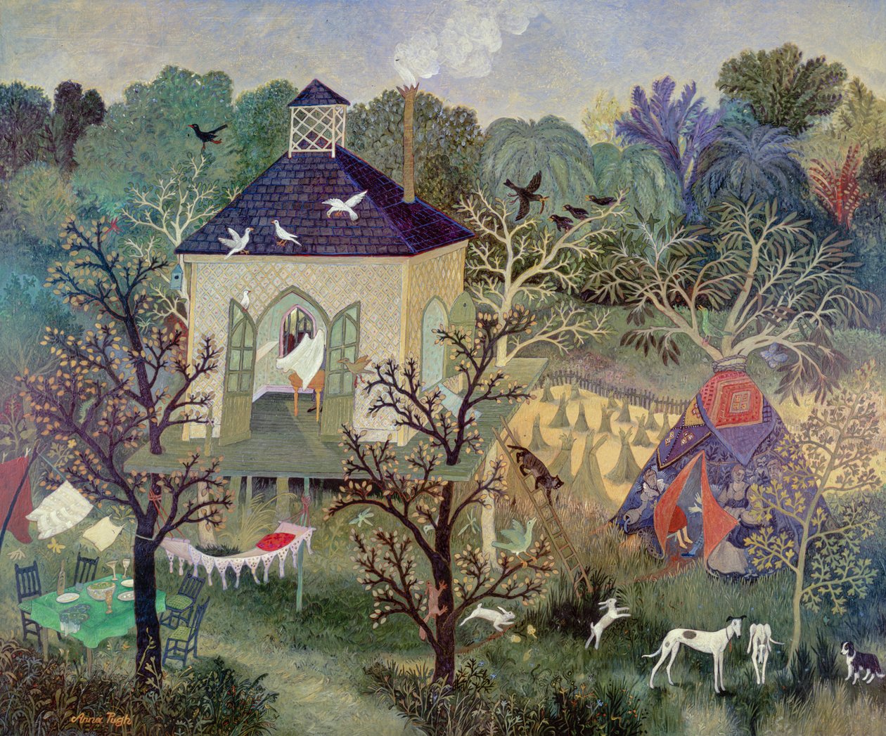 Ein Ort zum Sein, 2003 von Anna Pugh: Kunstdruck kaufen