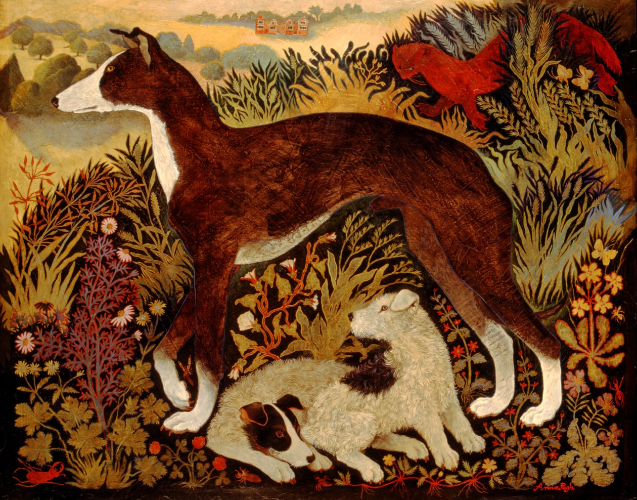 Magilligans Mob von Anna Pugh: hochwertiger Kunstdruck