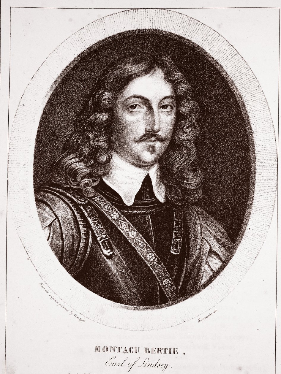 Montagu Bertie, Earl of Lindsey, zugeschrieben Fauconnier, graviert von ...