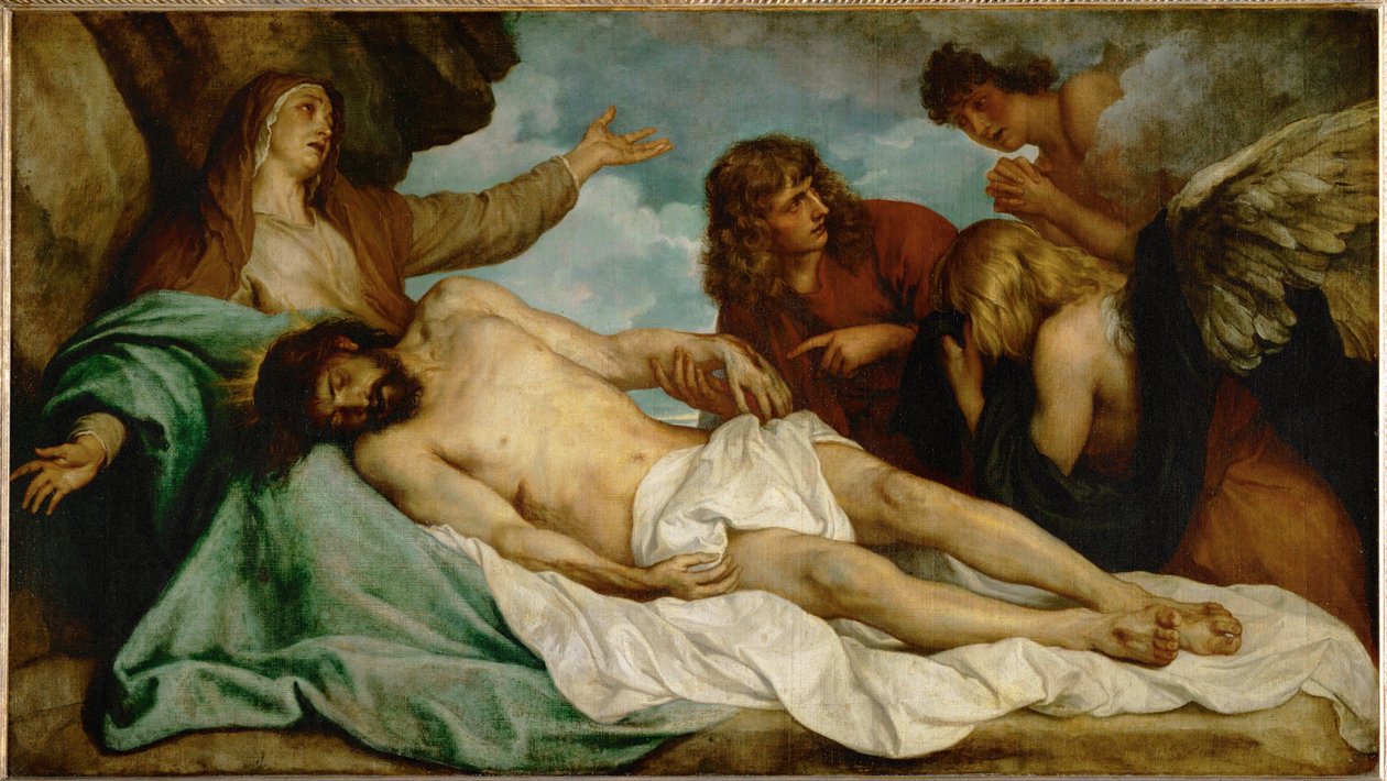 Die Beweinung Christi von Anthony van Dyck: Kunstdruck