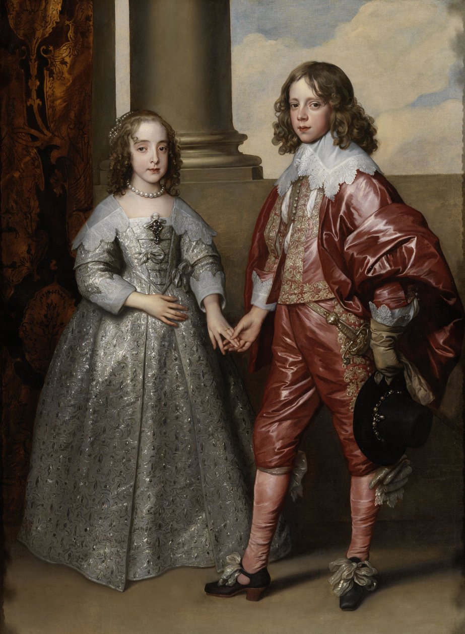 William II, Prinz von Oranien, und seine Braut Mary Stuart