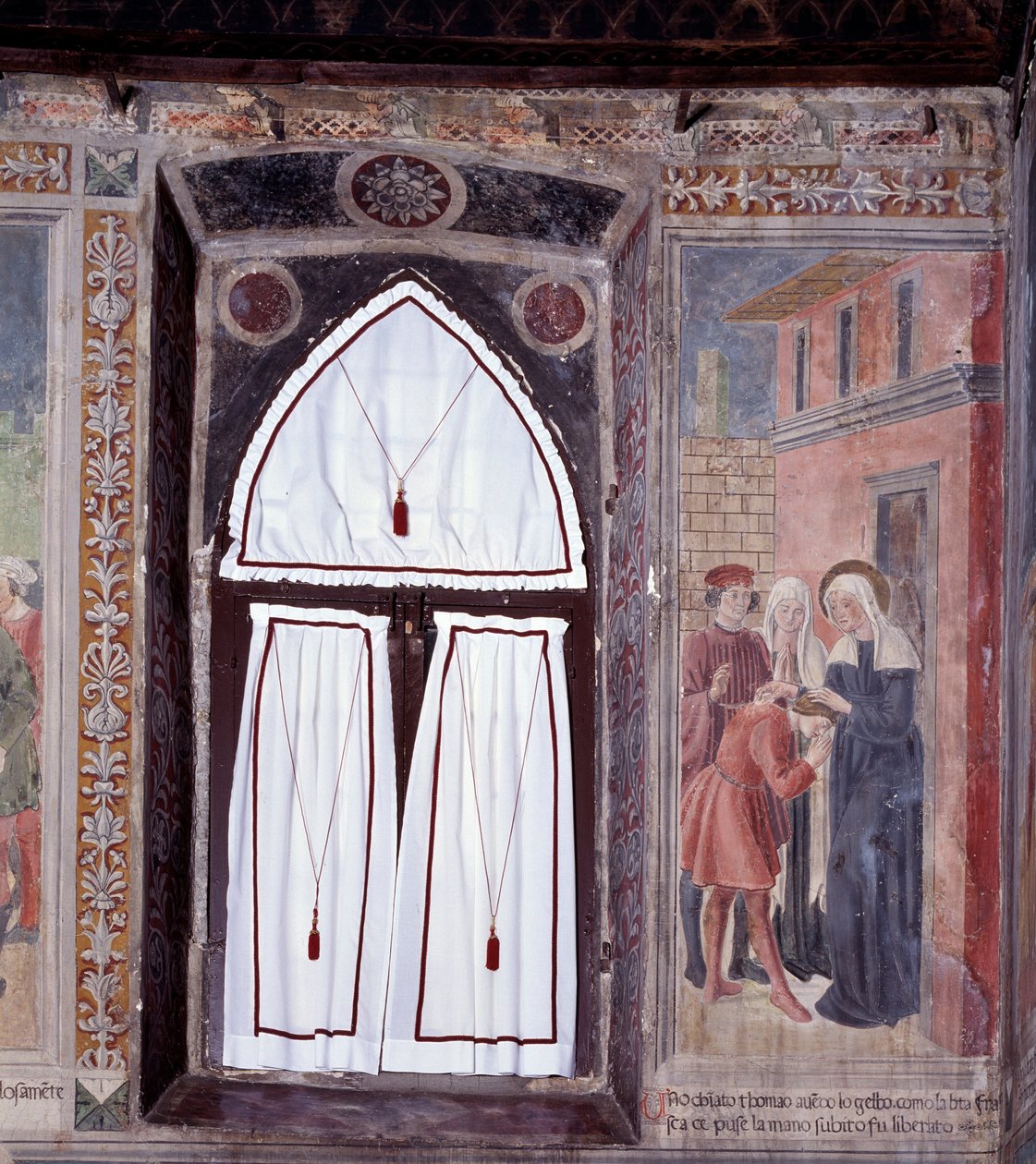 Leben der Heiligen Francesca Romana: Ein Buckliger wird von der ...