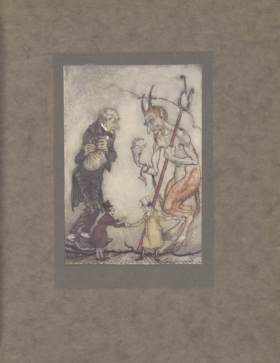 'Old Scratch hat endlich sein eigenes, hey', 1915