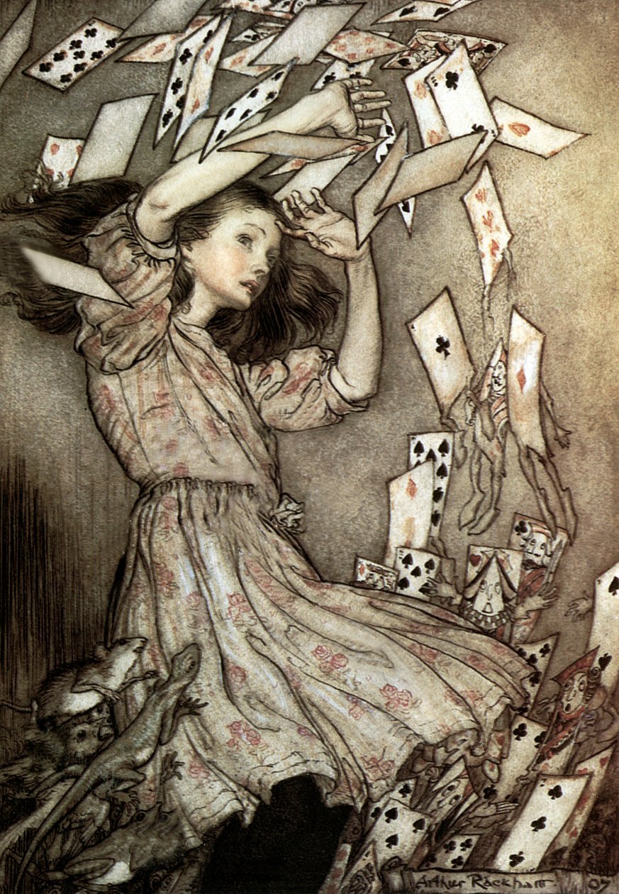 Alice's Abenteuer im Wunderland von Lewis Carroll, Illustration von ...