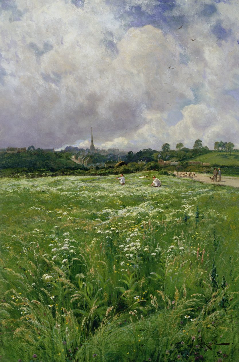 Heuernte von Arthur Walker Redgate: Kunstdruck kaufen