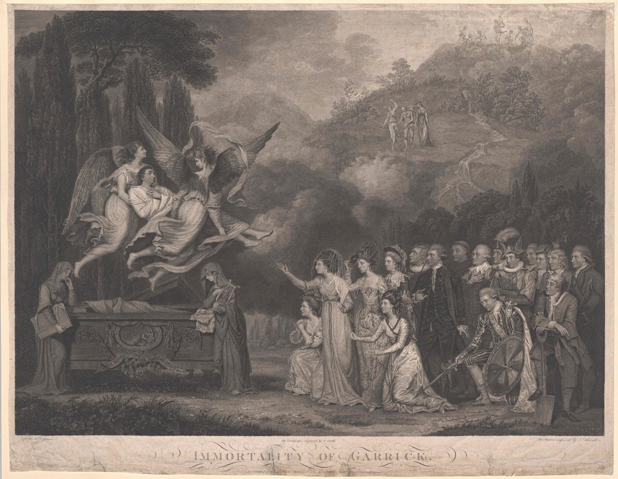 David Garrick von Artist Unknown: hochwertiger Kunstdruck