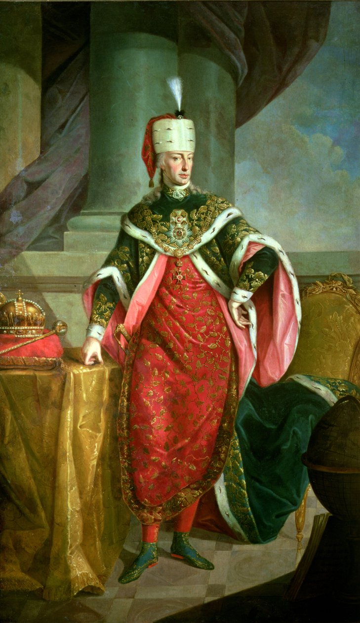 Kaiser Franz I. (1708-65) Heiliger Römischer Kaiser, in den offiziellen ...