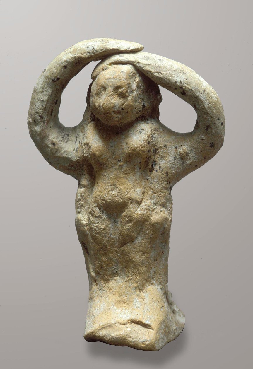 Figur einer Trauernden, aus Azor, Israel von Bronze Age