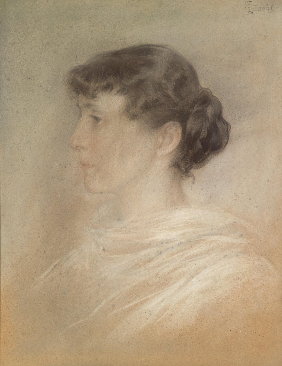 Porträt der Erzherzogin Maria von Carl Fröschl: Kunstdruck
