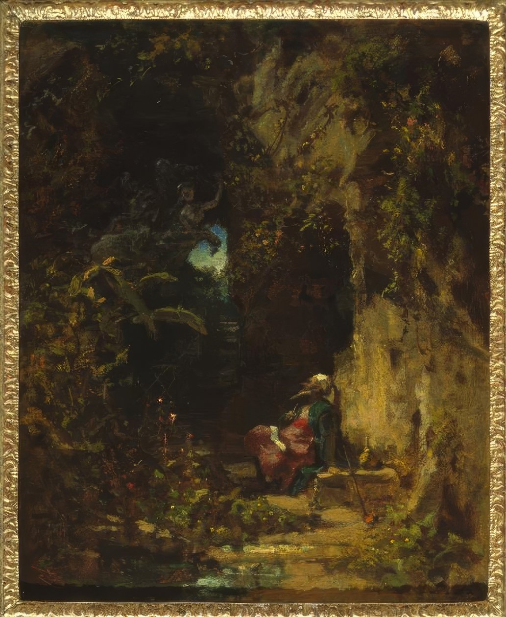 Der Philosoph von Carl Spitzweg: hochwertiger Kunstdruck