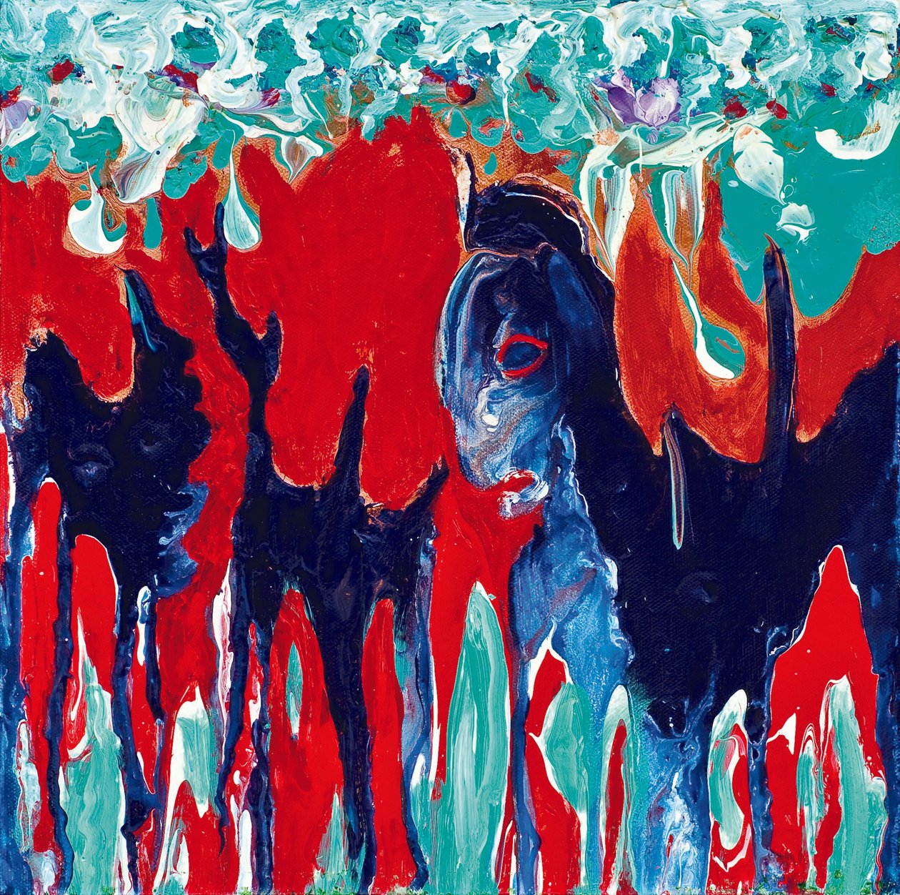 Mutantenbestien von Carolyn Mary Kleefeld: Kunstdruck kaufen