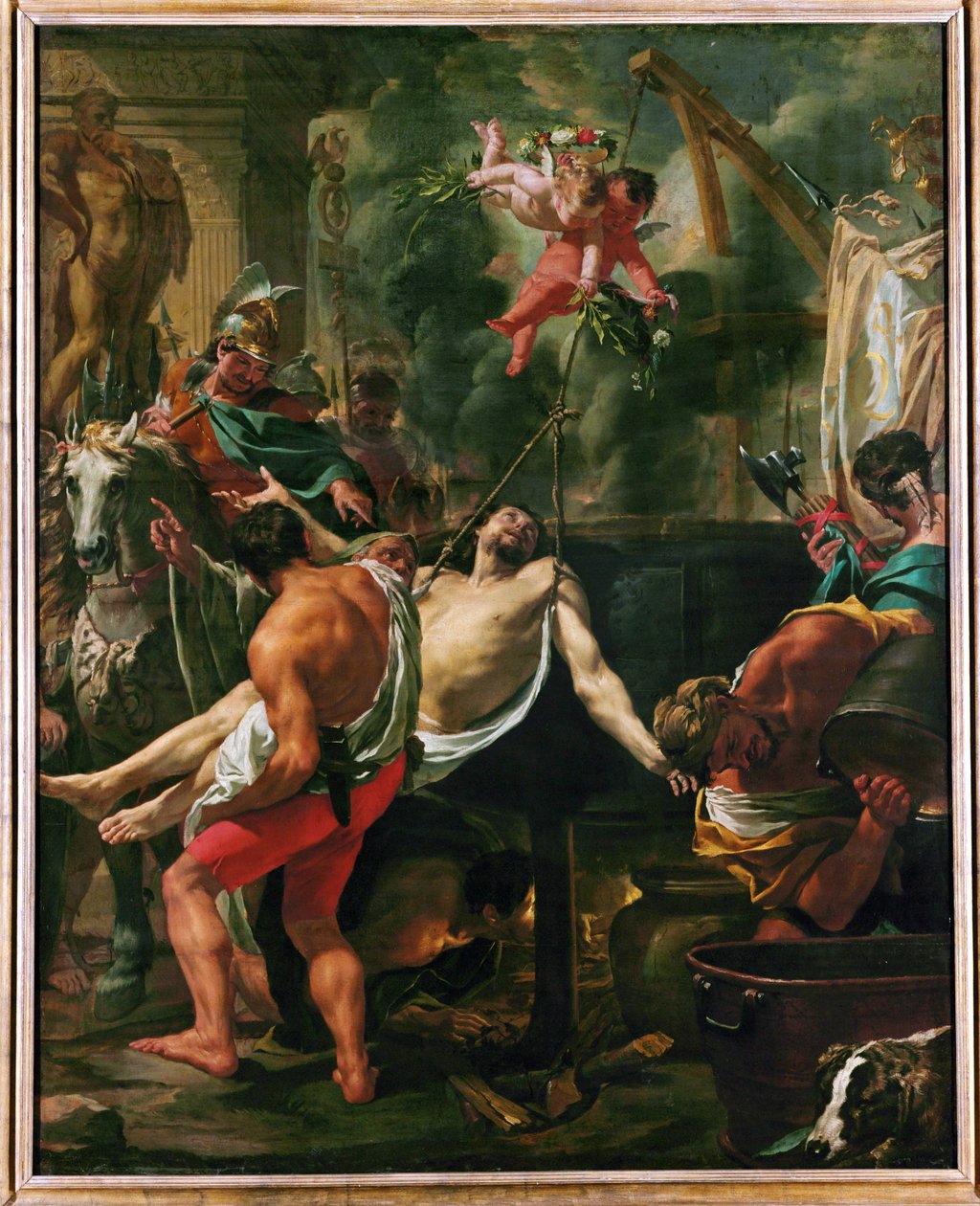 Johannes der Evangelist von Charles Le Brun: Kunstdruck