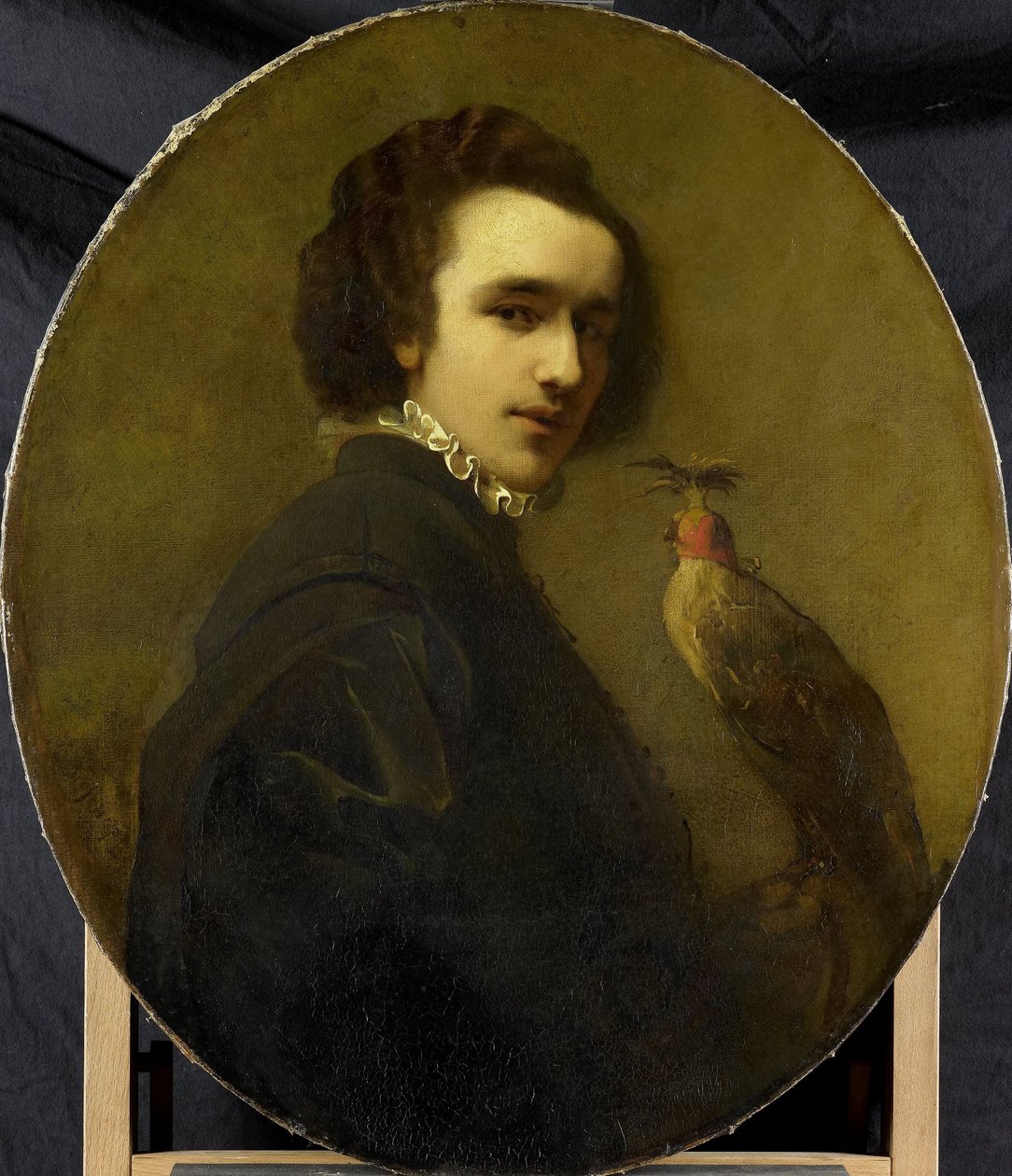 Der Falkner von Christoffel Bisschop: Kunstdruck kaufen