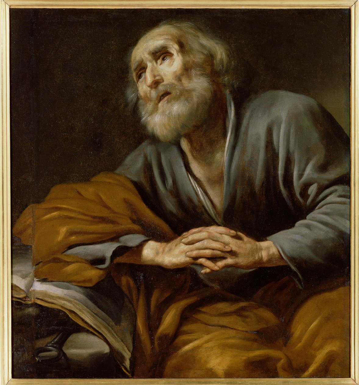 Der reuige Petrus von Claude Vignon: hochwertiger Kunstdruck