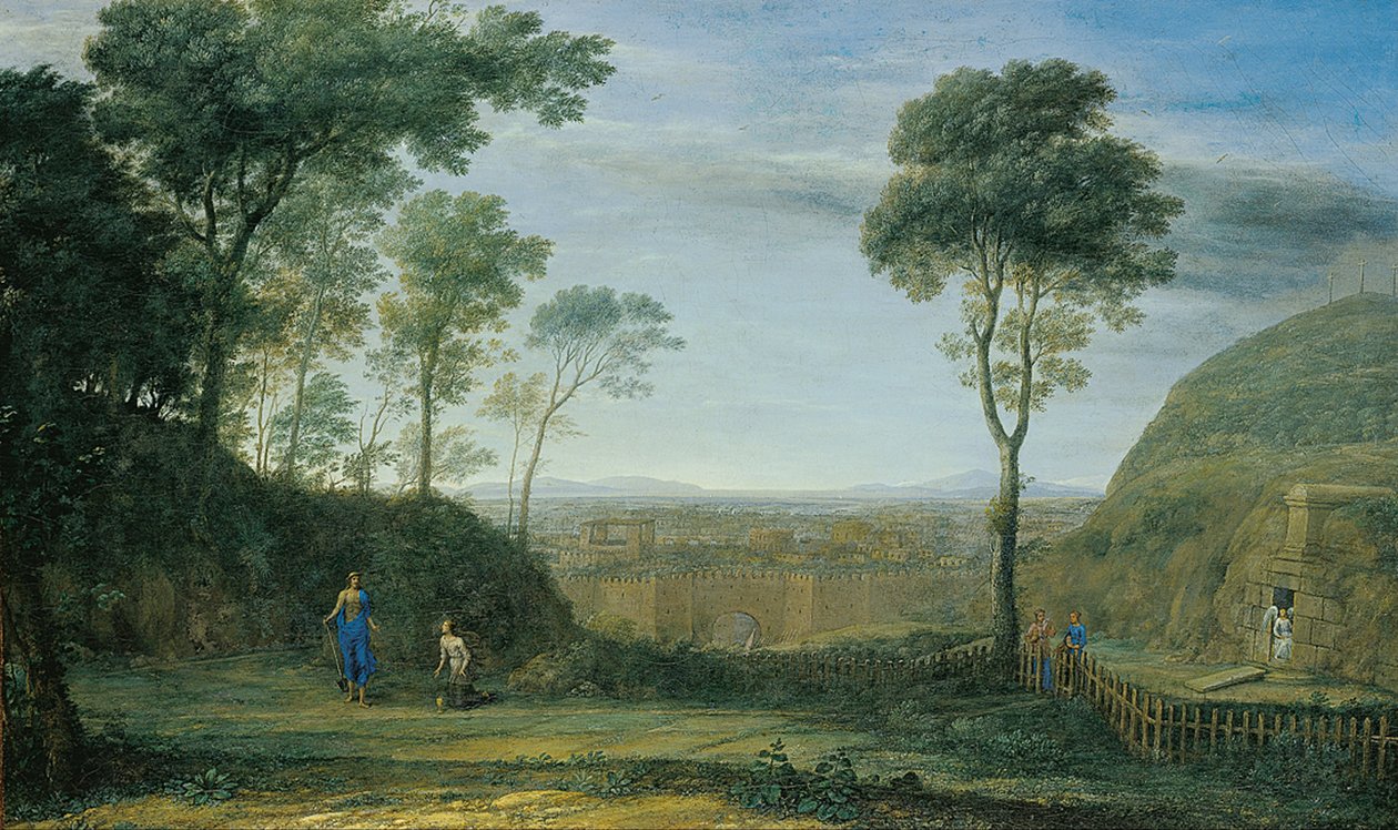 Landschaft mit Christus, der Maria Magdalena erscheint ("Noli me tangere")