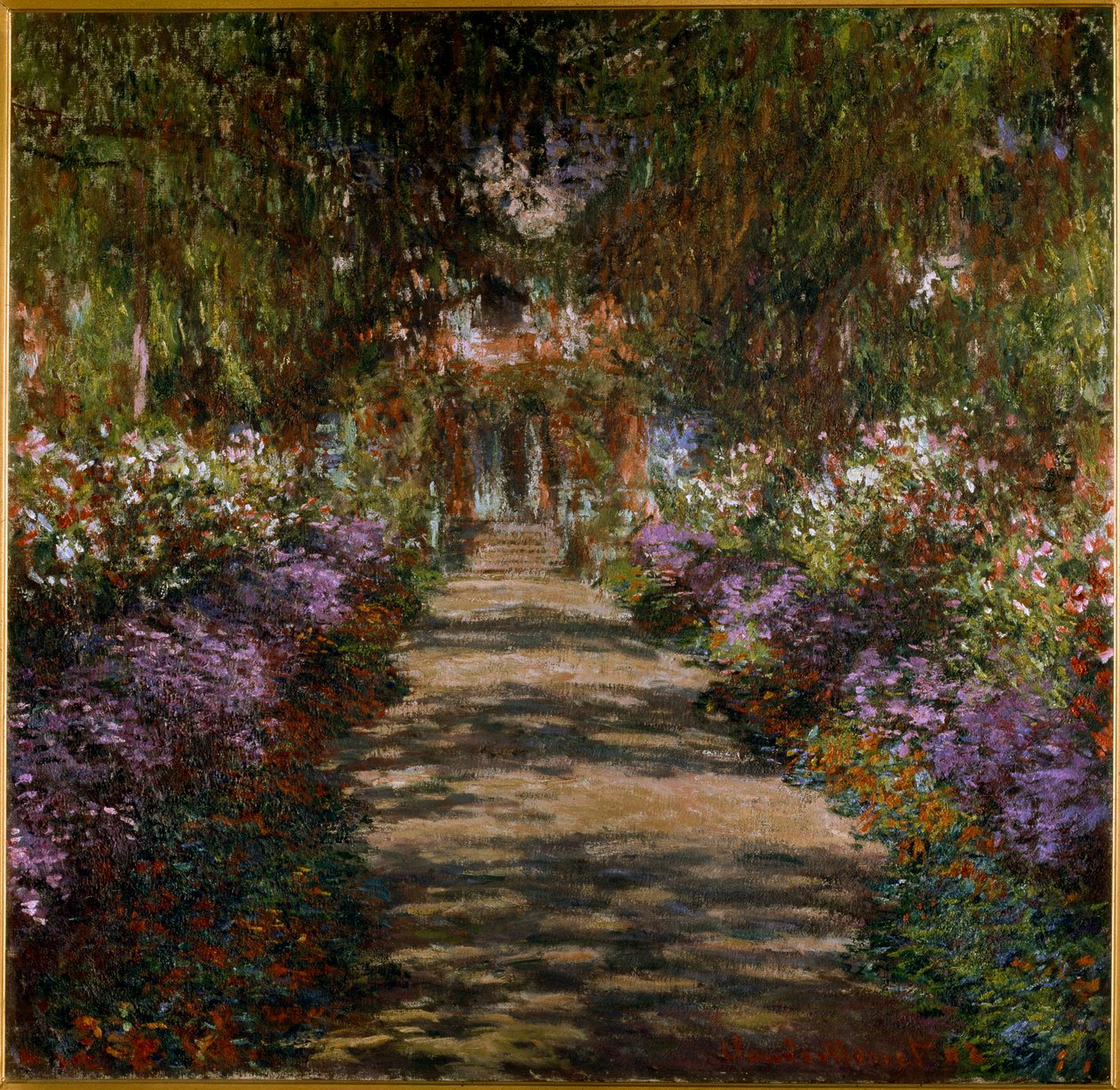 Spannende Monet Garten Munchen Bild