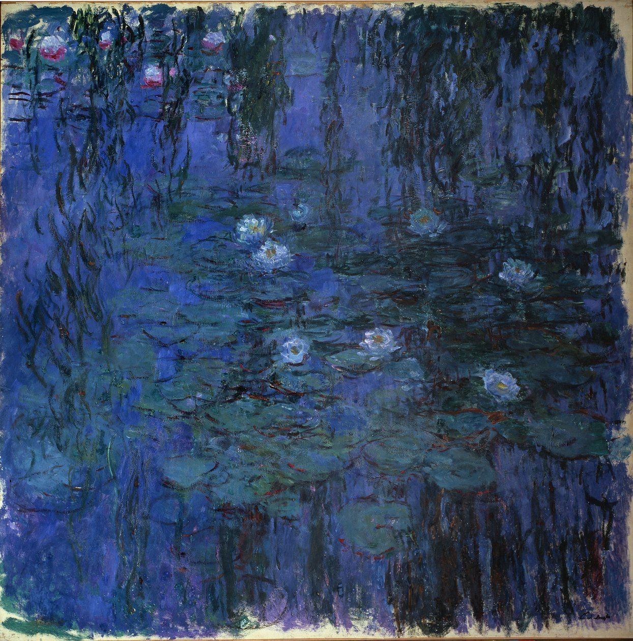 Blaue Seerose von Claude Monet: hochwertiger Kunstdruck